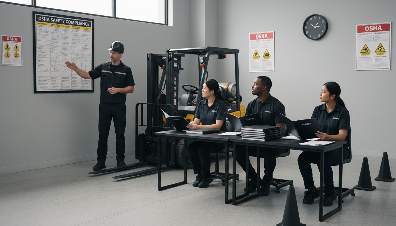 Forklift Trainer Certification Explained: OSHA Compliance Guide - Top ...