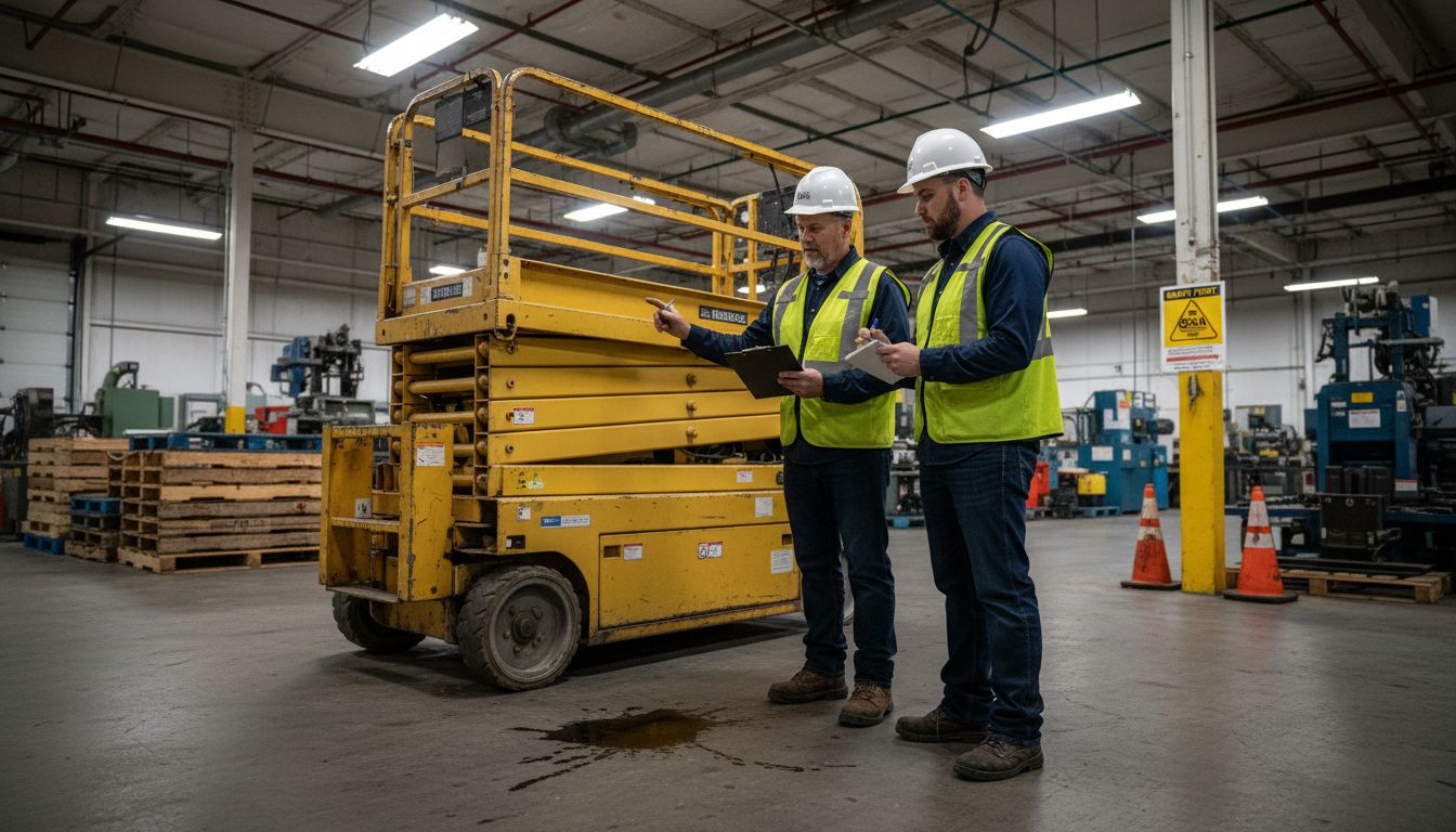 7 Key Steps in a Scissor Lift Training Checklist for Safety - Top Osha Forklift Certification